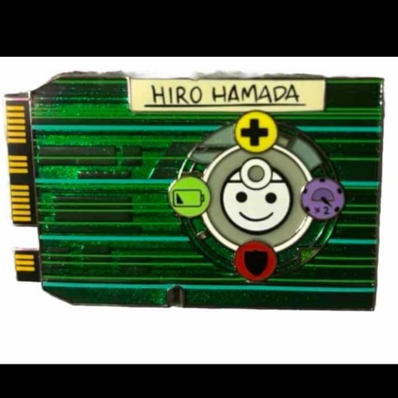 Pinny Arcades | Other | Big Hero Six Baymax Personality Chip Hard ...